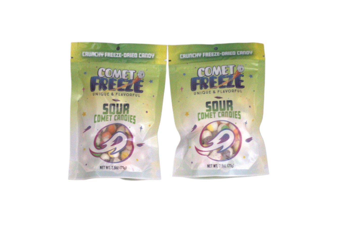 COMET FREEZE - Freeze Dried Sour Comet Candies (2pk) - Shepherd's Market